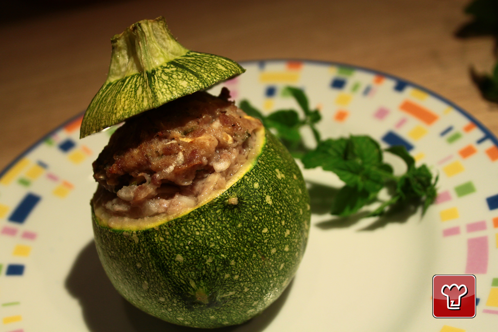 Stuffed courgette is a Meat main dishes by My Italian Recipes