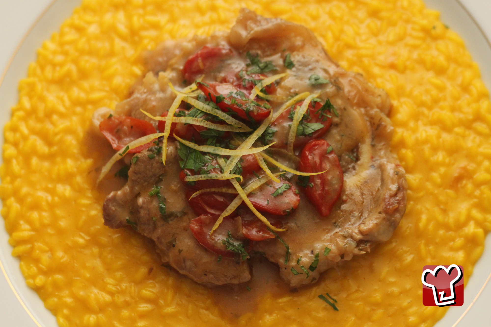 Ossobuco bone marrow stew is a Meat main dishes by My Italian Recipes